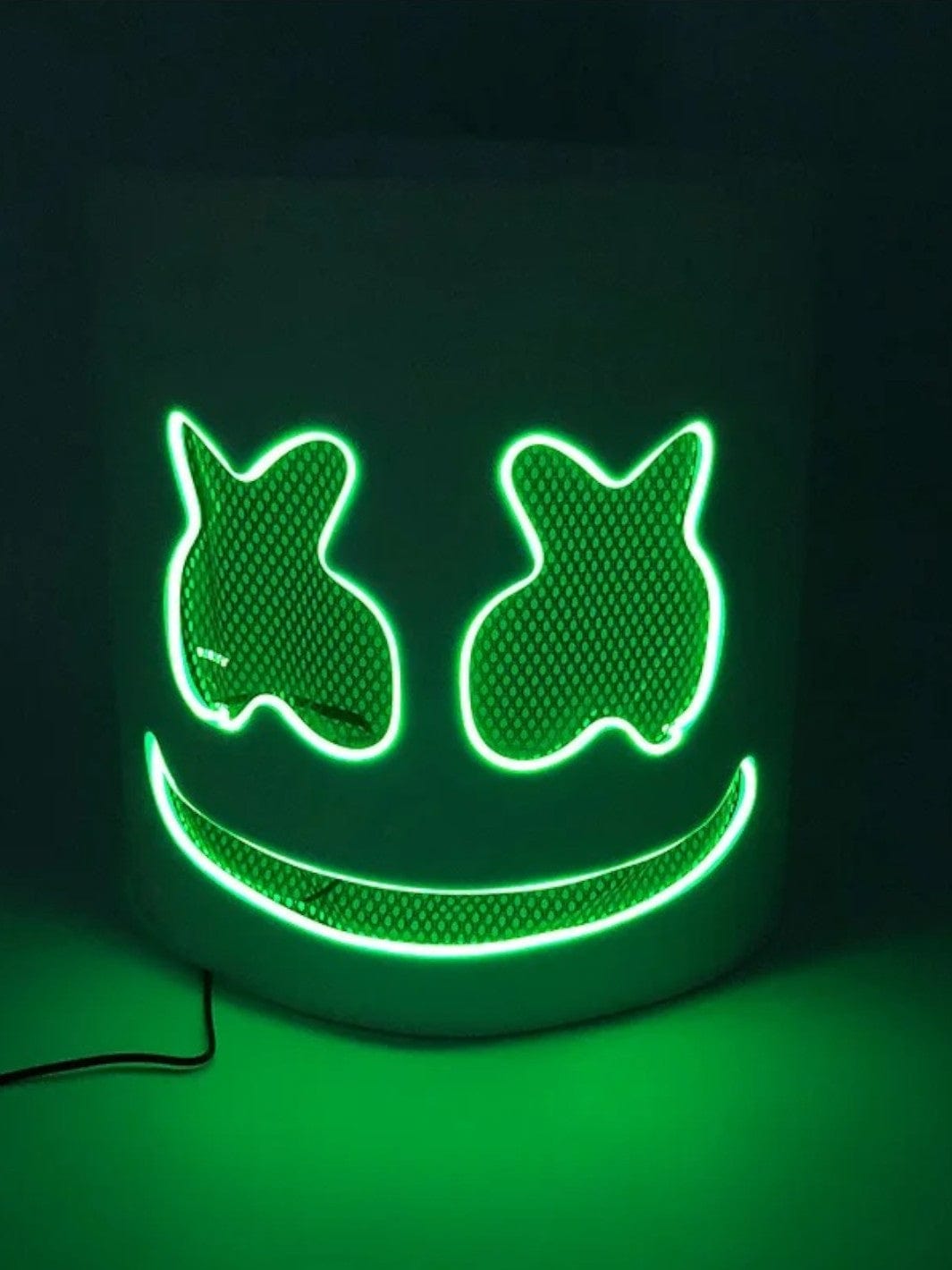 LED Mask | Marshmello Green – L'Univers Masqué