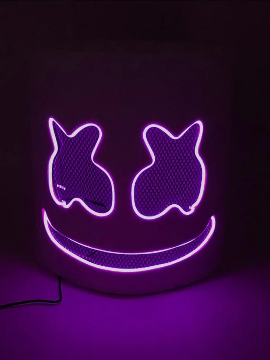 Masque Led | Marshmello Violet – L'Univers Masqué