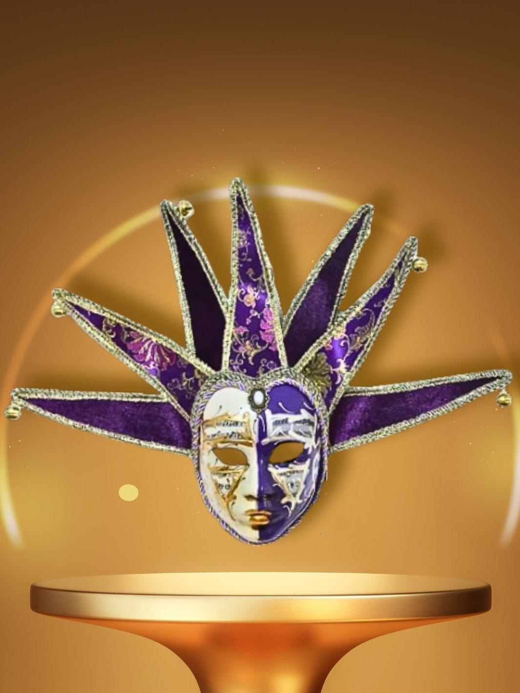 Venetian Mask | The Complete Purple – L'Univers Masqué
